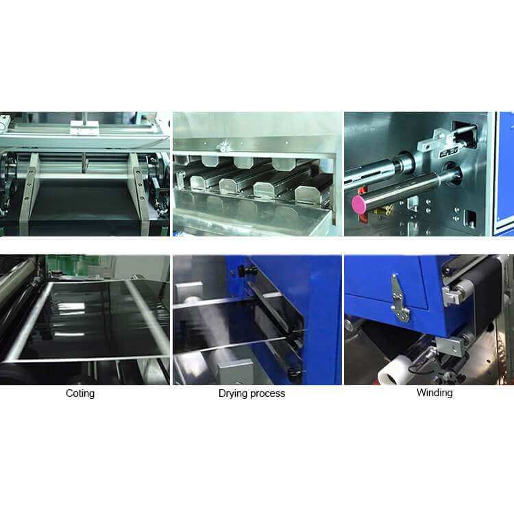 Roll To Roll Reverse Comma Coater Transfer Coating System With Drying ...